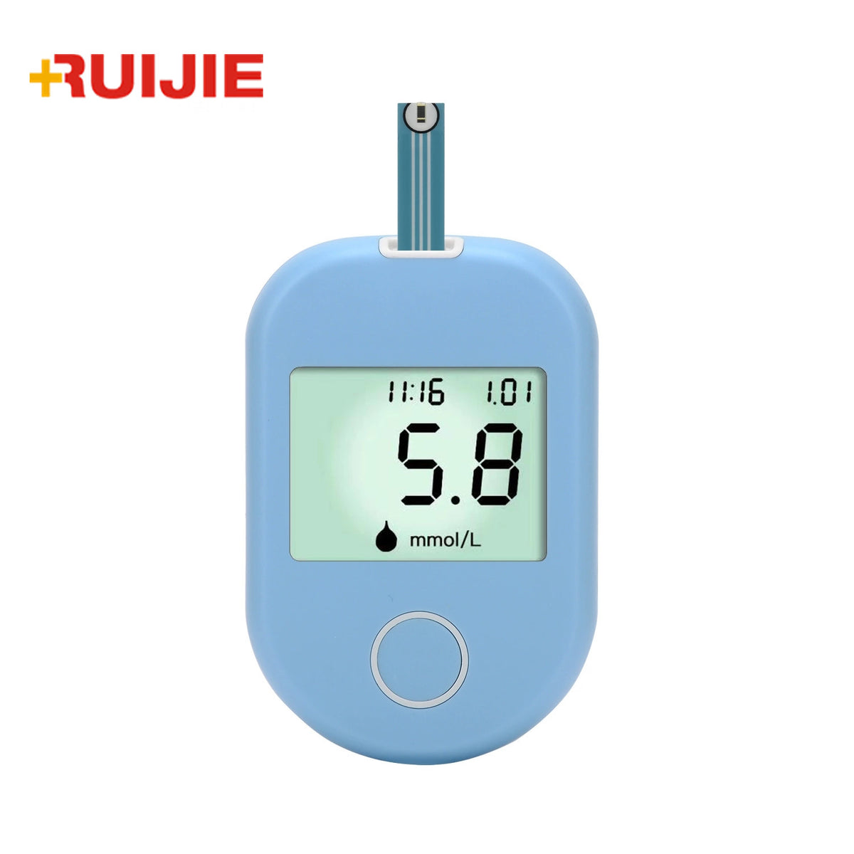 Digital Blood Glucose Meter With Test Strips Lancet 50 Pieces (Min. Or ...