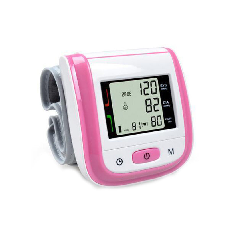 Wrist Blood Pressure Monitor Digital Bp Machine Meter Blood PressureMo ...