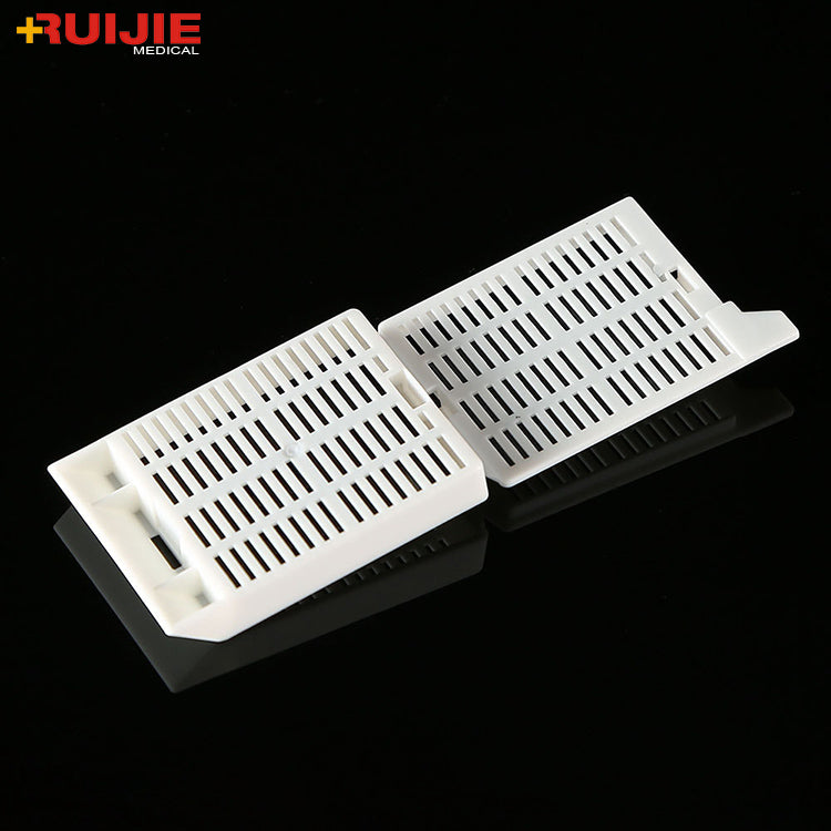 Pathology Disposable Plastic Round Square Stripe Hole Embedding Casset ...