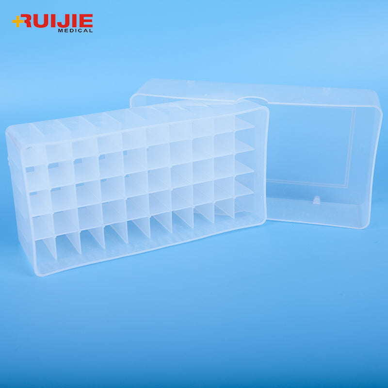 100-Well Plastic Cryotube Storage Box Suit for 1.8ml Cryotube – RuiJie ...
