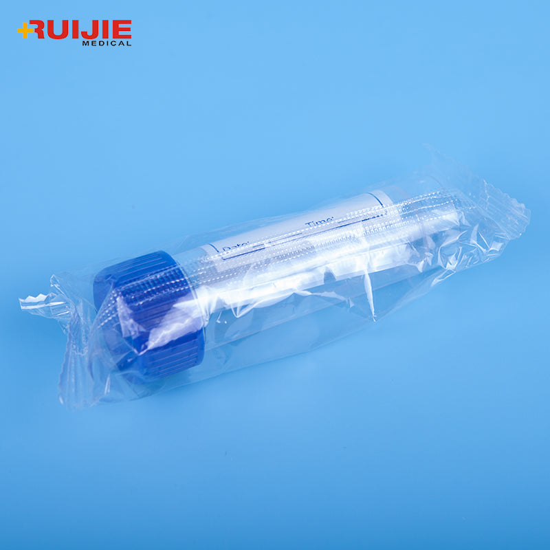 Plastic Test Tubes 40ml Urine Cup with label – RuiJie Medical