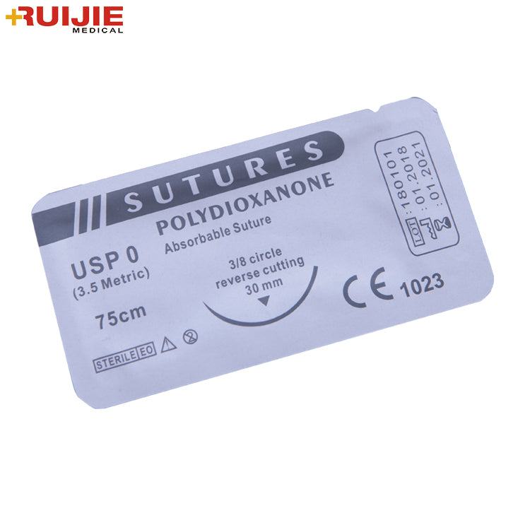 Medical Disposable Polydioxanone PDO/PDX Sterile Suture With Thread ...